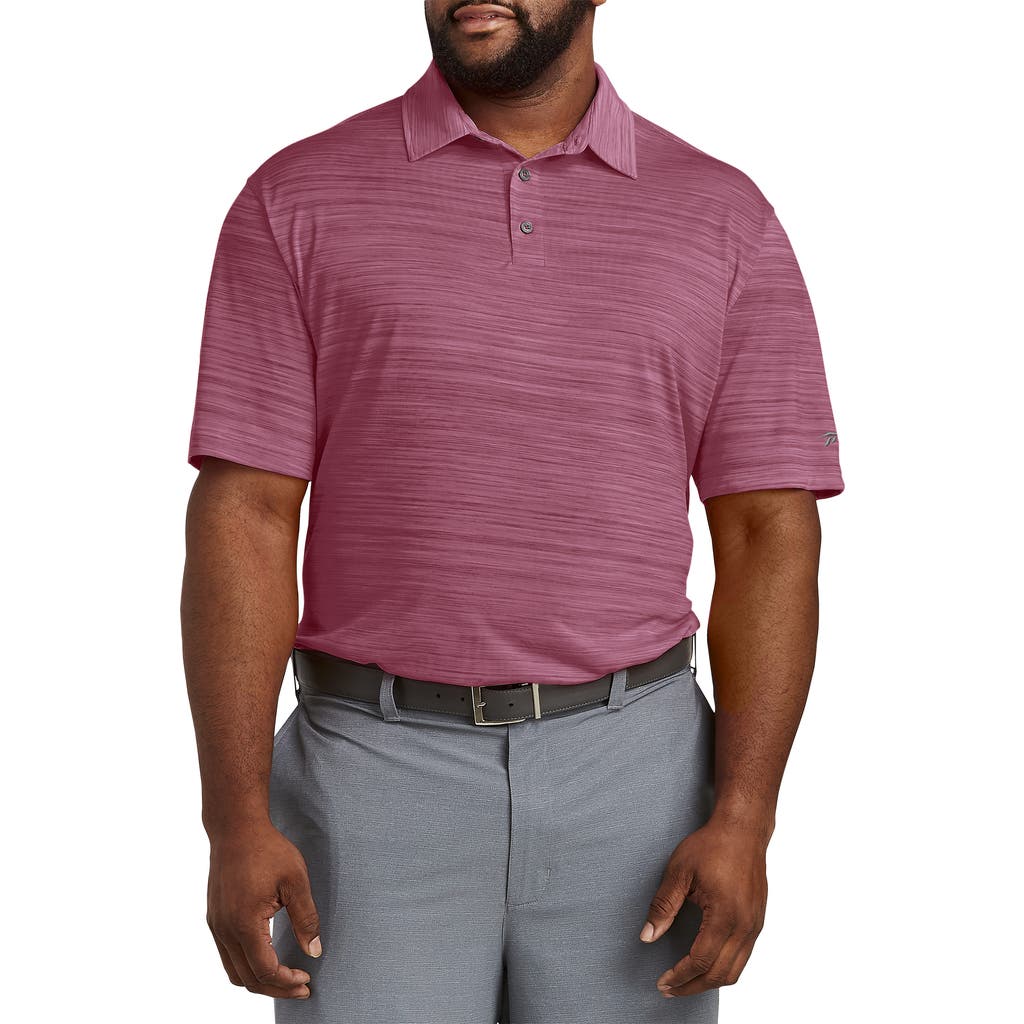 REEBOK big & tall performance space-dyed polo shirt